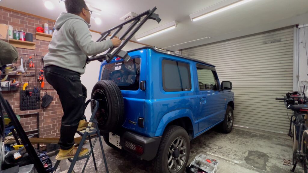 新型ジムニーJB64用ルーフキャリアDIYキット | 軽トラキャンプ研究所